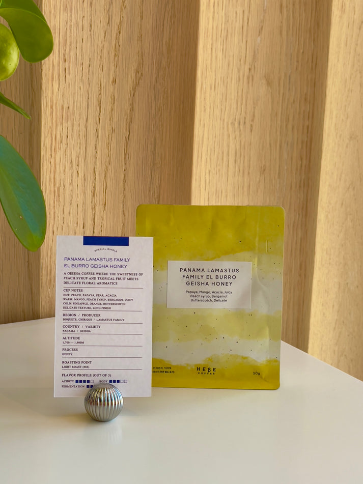 Panama Lamastus Family El Burro Geisha Honey – Bando coffee house